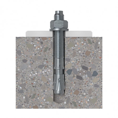 Goujon FBN II 8/30 en acier électrozingué | Voletshop